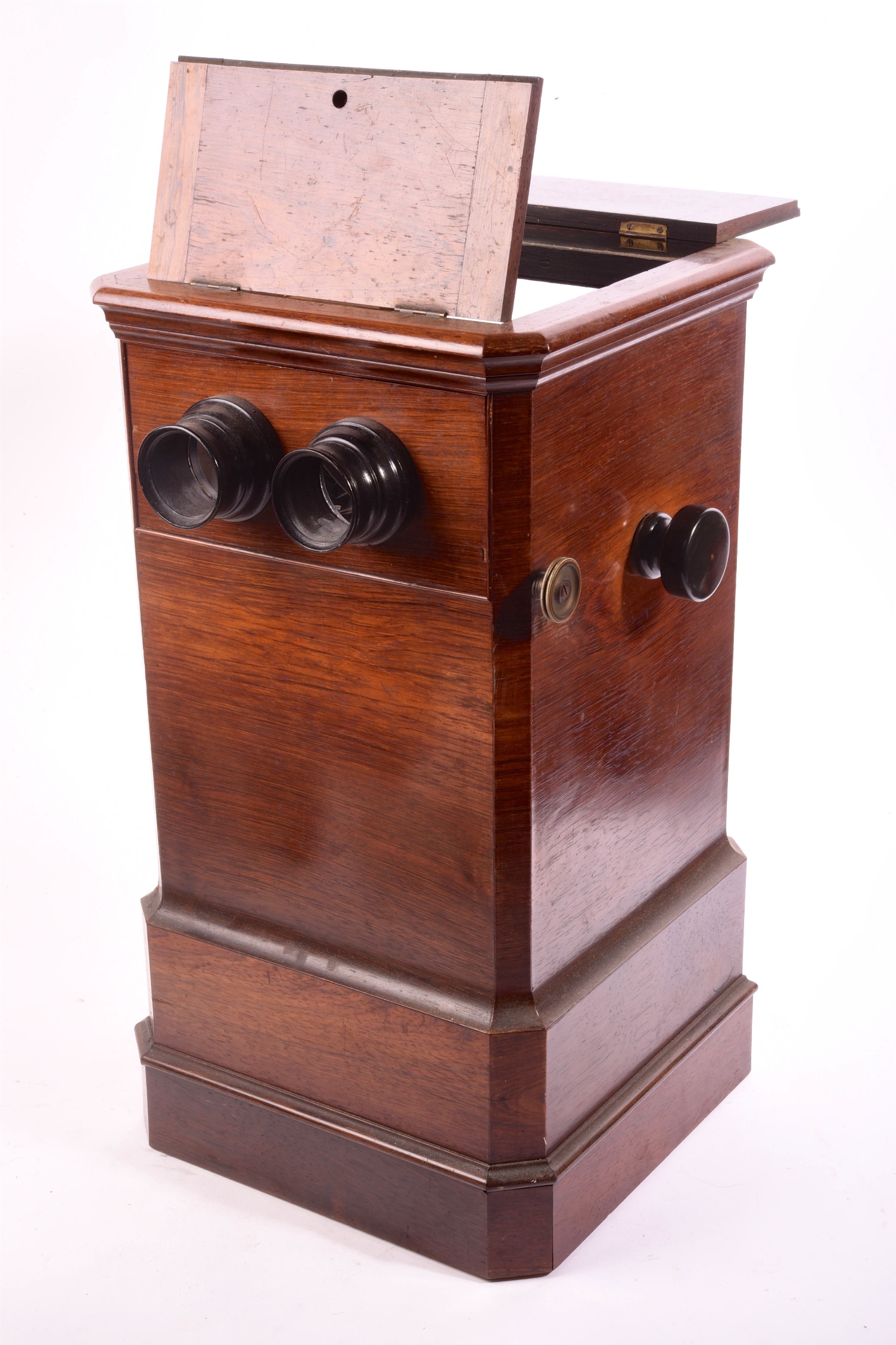 Stéréoscope de table en palissandre 8,5x17 - Antiq Photo