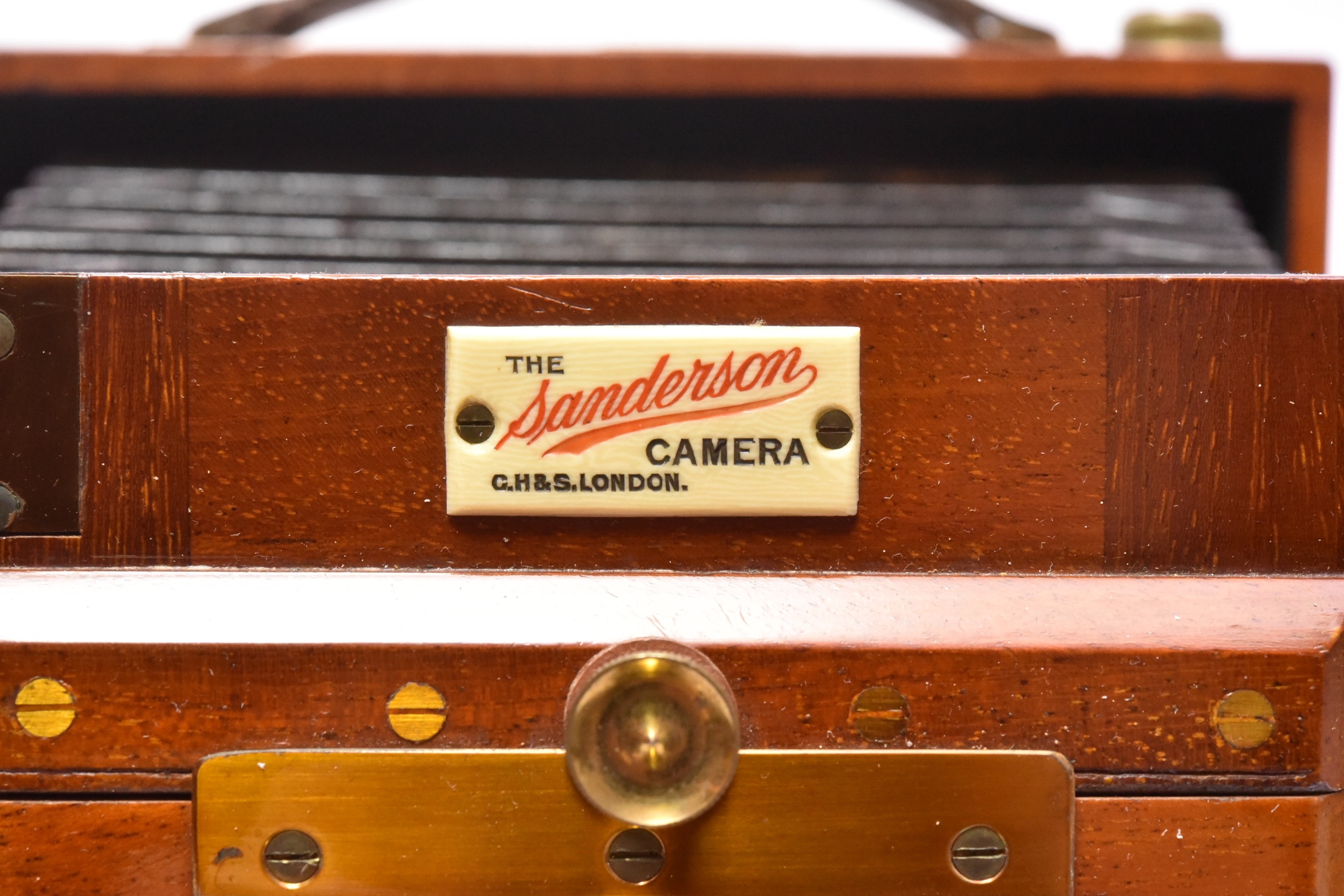 Chambre photographique Anglaise Sanderson Regular. 16,5x12 cm - Antiq Photo