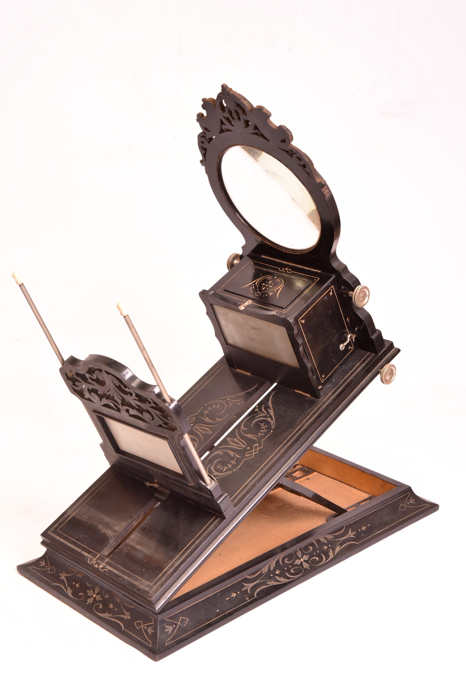 Très grand Stéréoscope Graphoscope Napoléon III - Antiq Photo