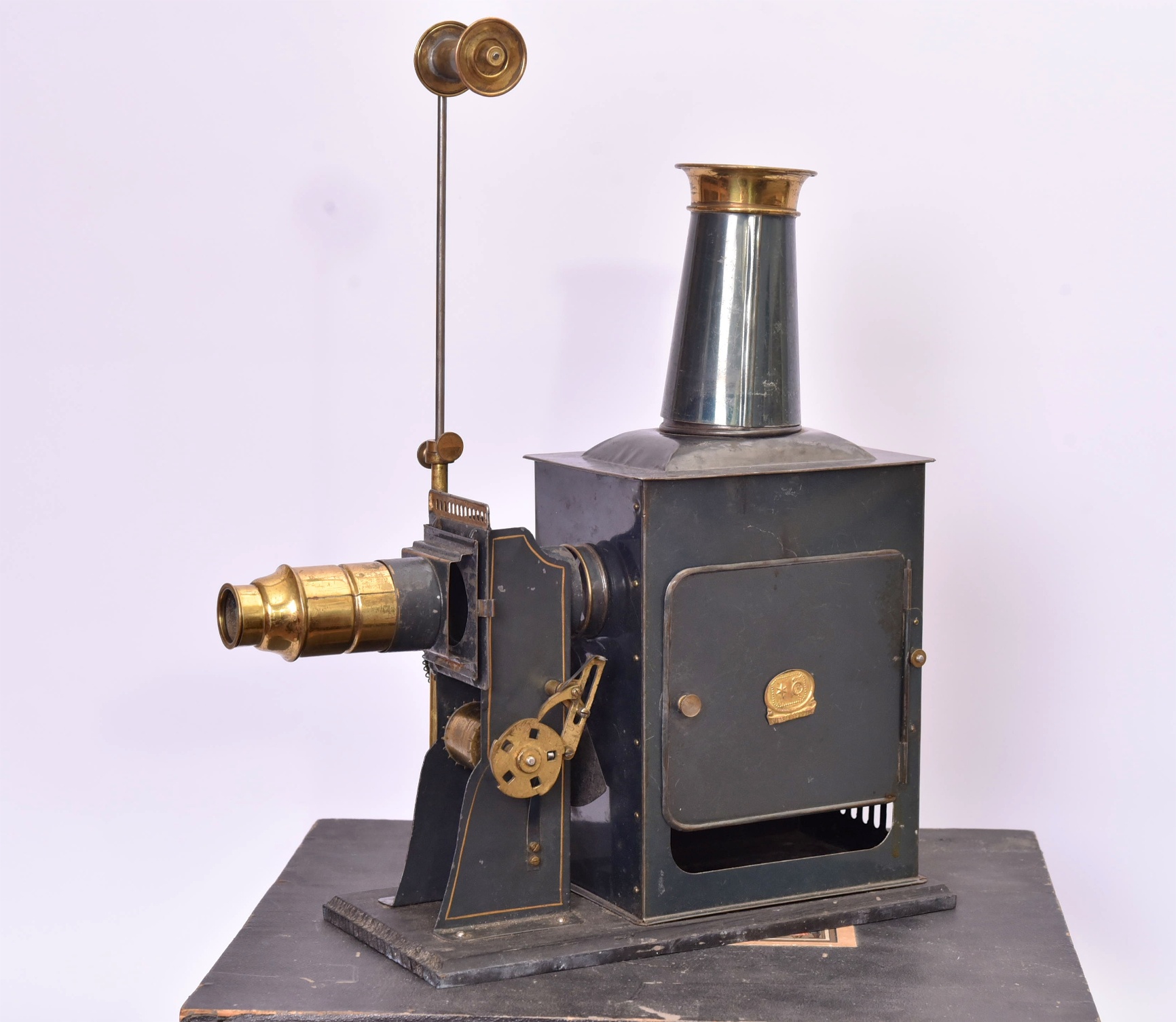 Cinématoscope Jean Schoenner Circa 1900 - Antiq Photo