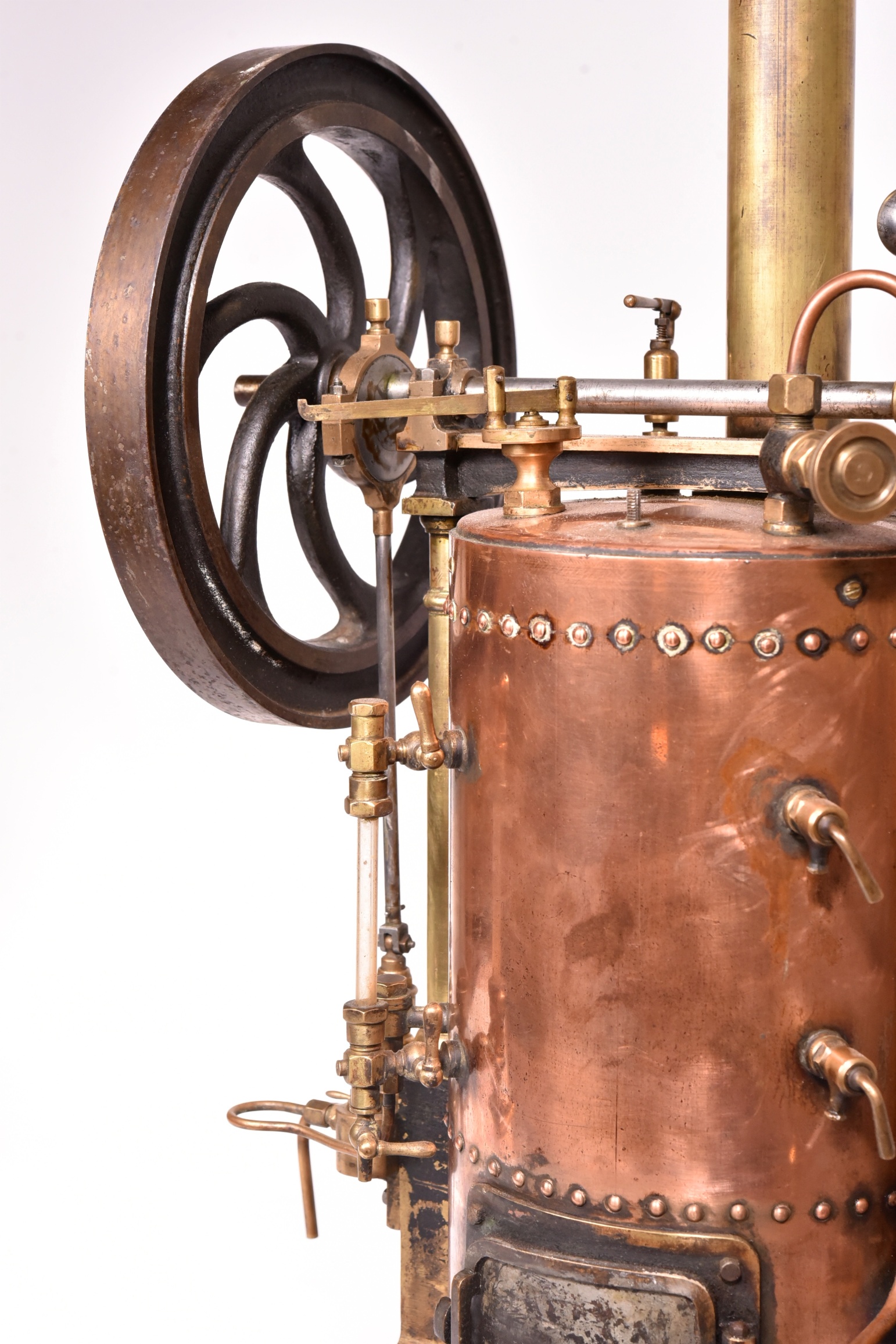 Machine à vapeur attribuée à Mauraisin à Lyon - Antiq Photo