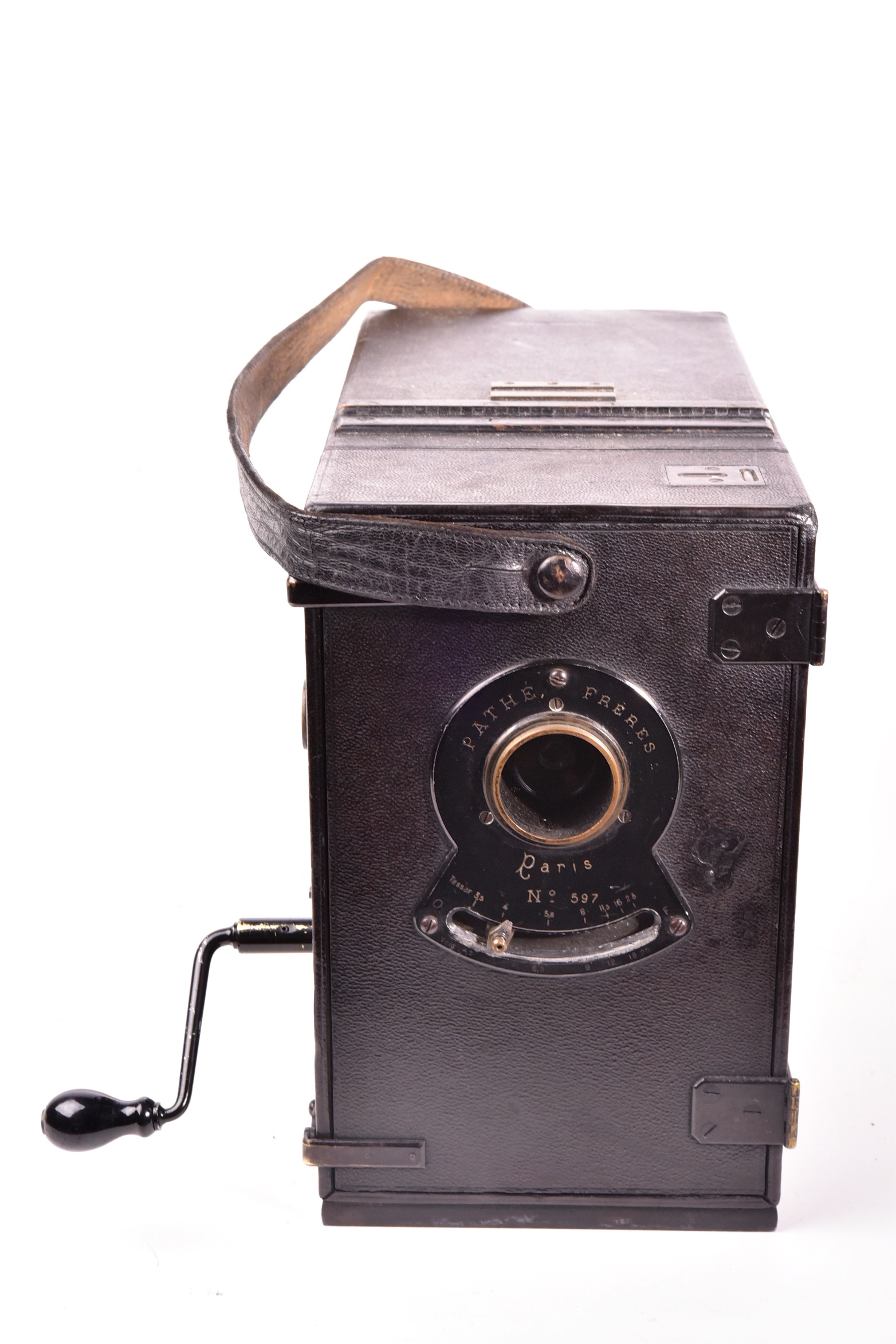 Rare Ciné Camera Pathé Reportage 35 mm - Antiq Photo