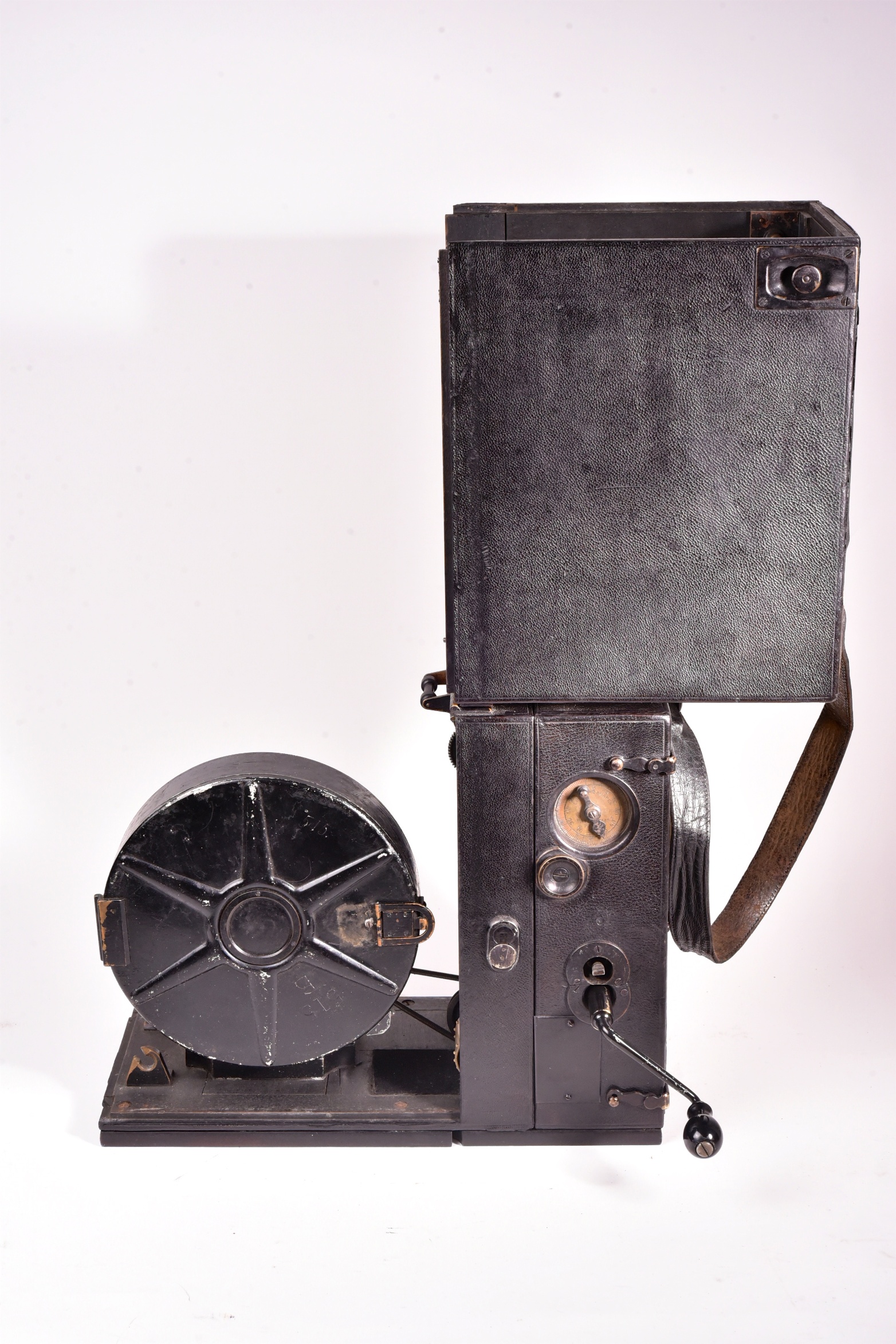 Rare Ciné Camera Pathé Reportage 35 mm - Antiq Photo