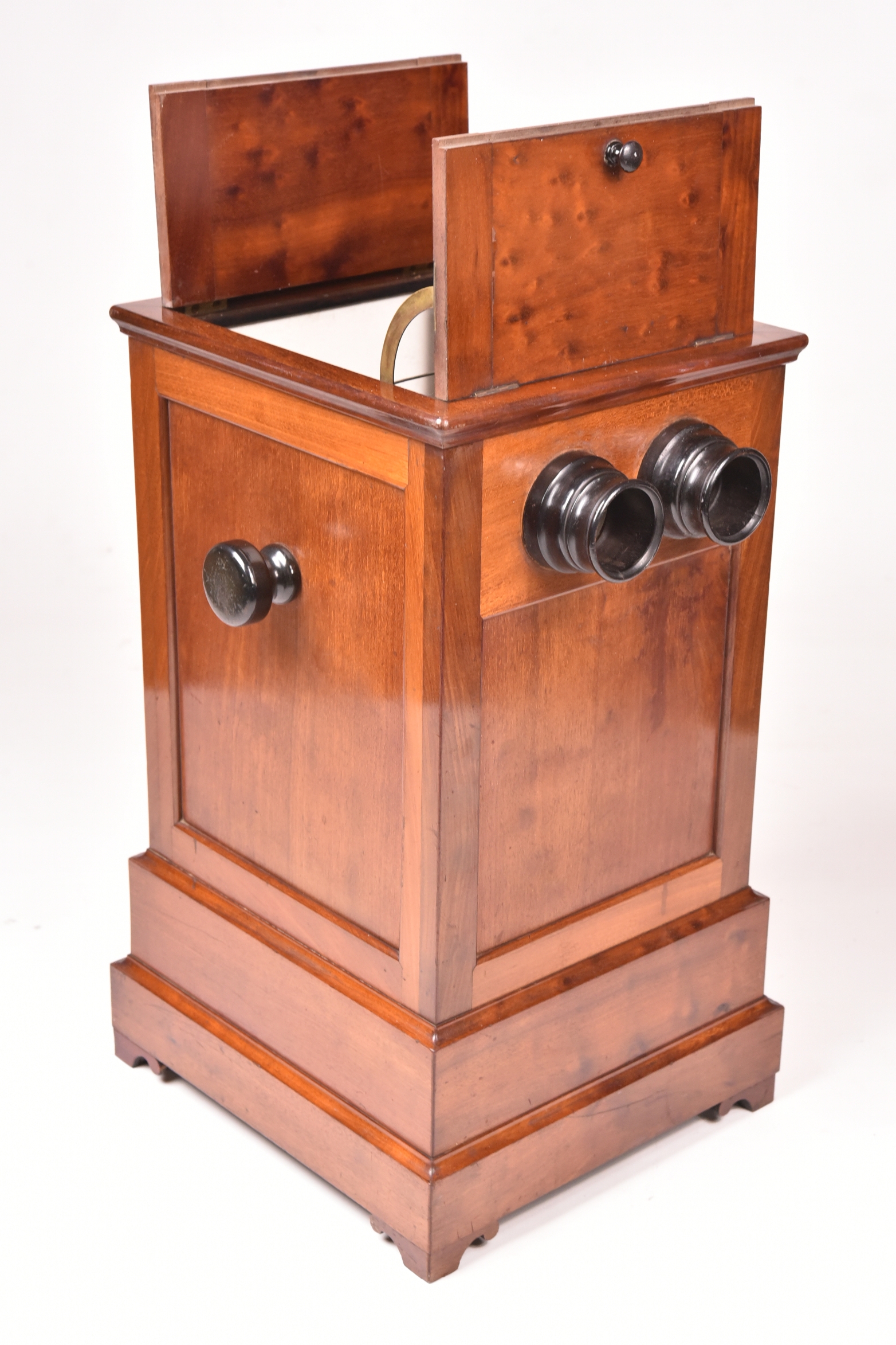 Stéréoscope de table parqueté - Antiq Photo