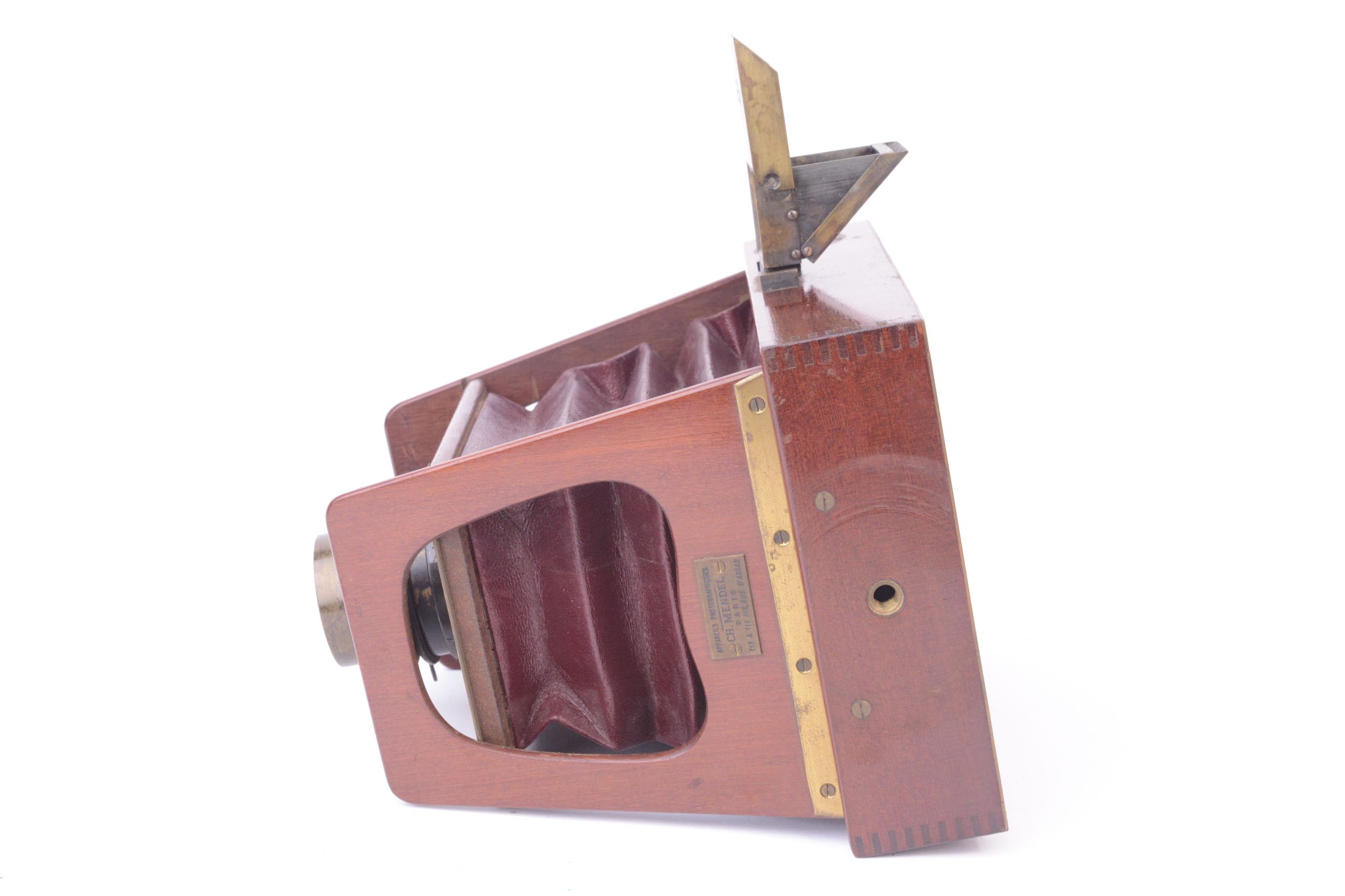 Chambre photographique à joues 9x12 Charles Mendel - Antiq Photo