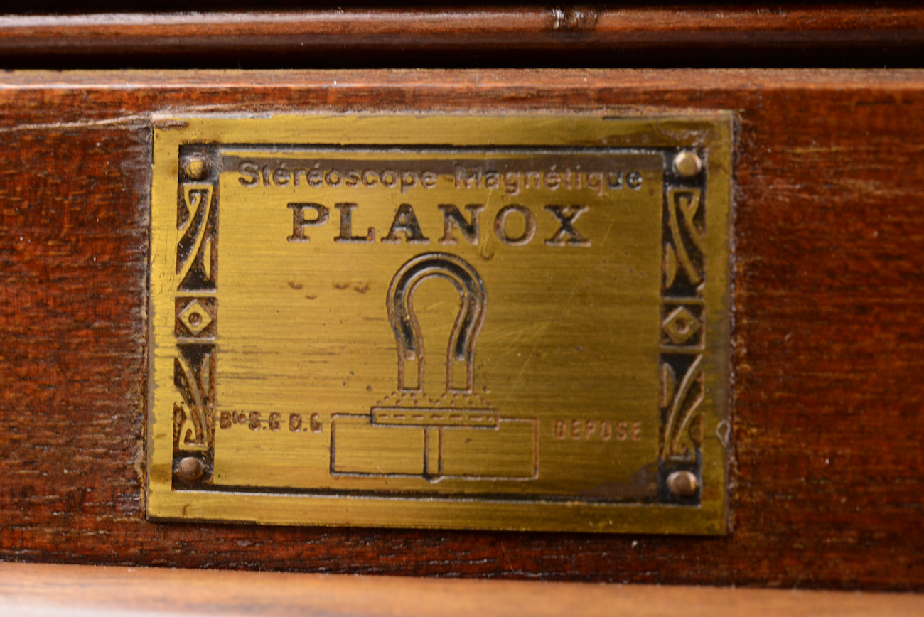 Visionneuse stéréoscope magnétique PLANOX 6x13cm - Antiq Photo